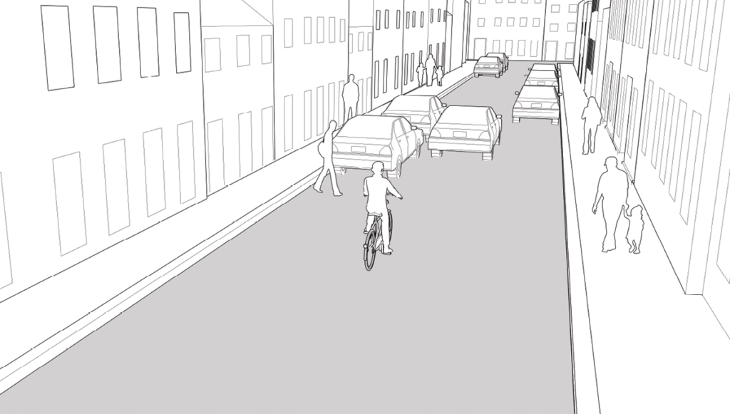 Residential Shared Street - NACTO