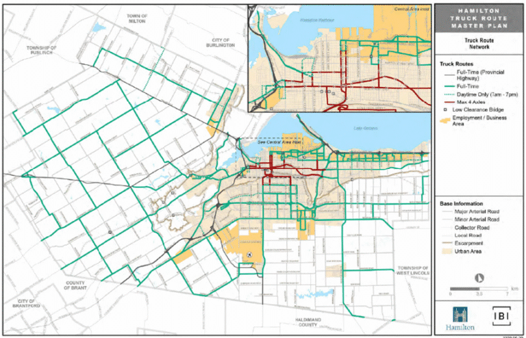 Meet the Cities: Hamilton, ON's Truck Route Network Review - NACTO