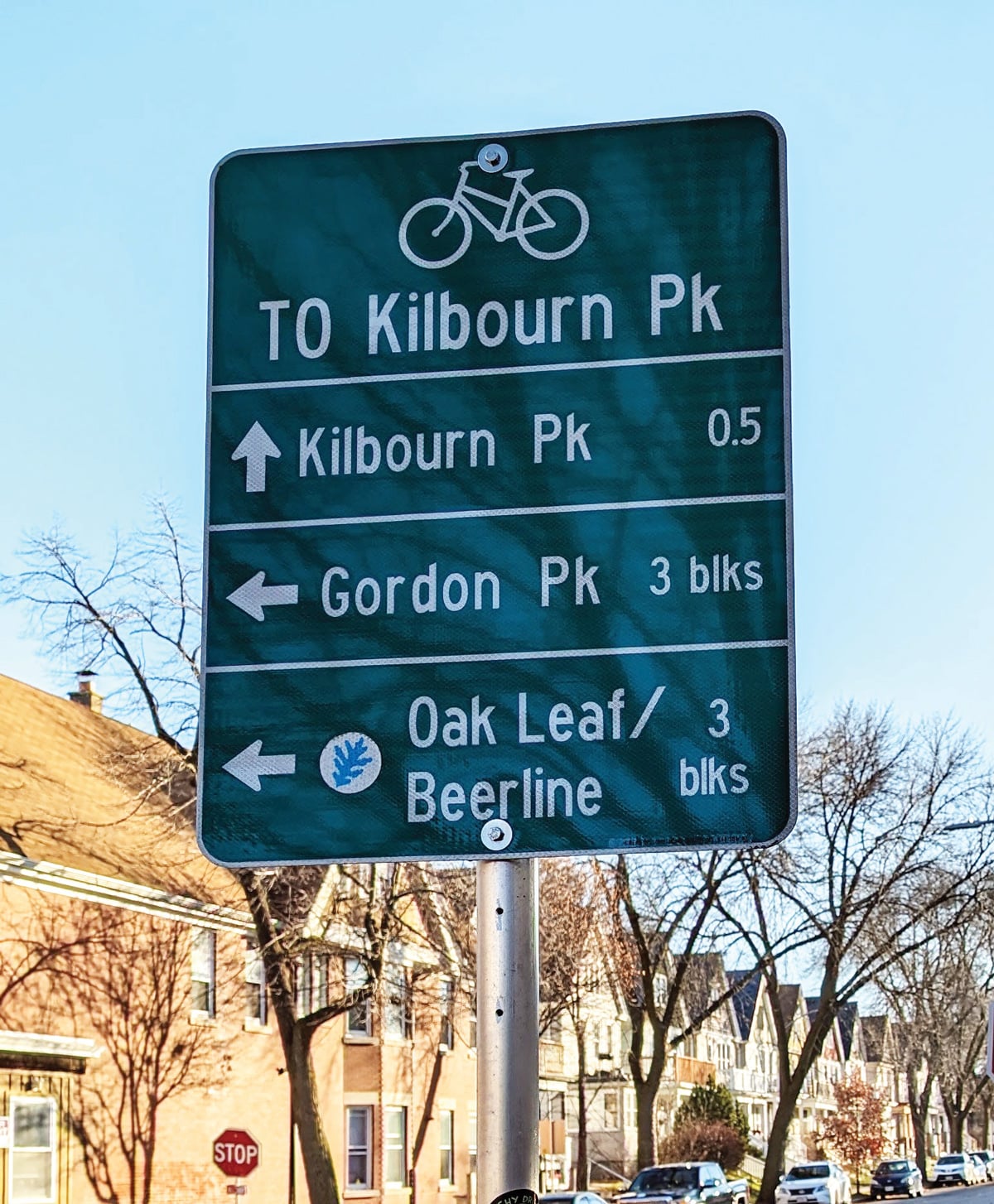 Bike Route Wayfinding - NACTO