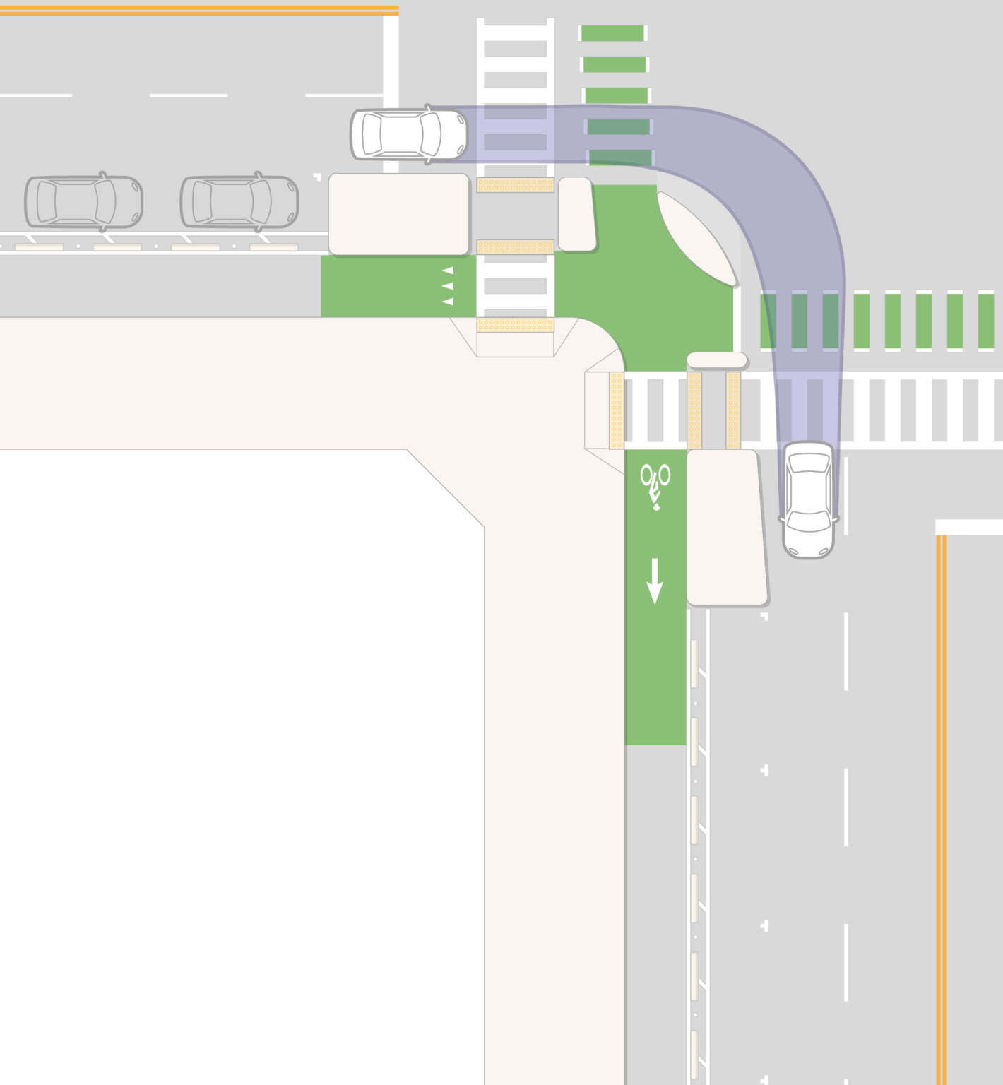 Urban Bikeway Design Guide: Reassess and Reorganize the Intersection ...